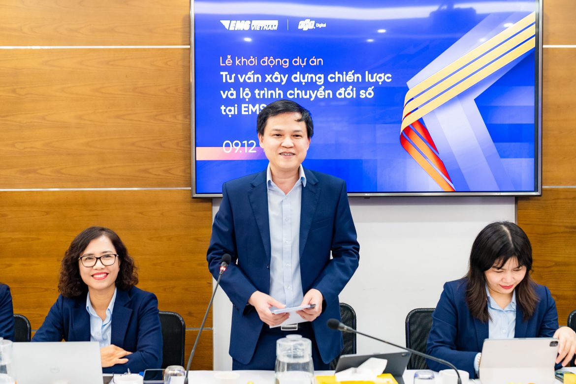 EMS Vietnam and FPT Digital officially kicked off the Digital ...