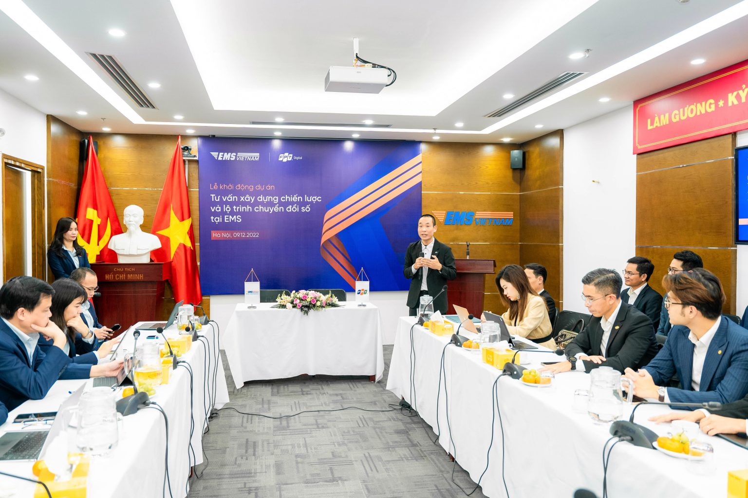 EMS Vietnam and FPT Digital officially kicked off the Digital ...
