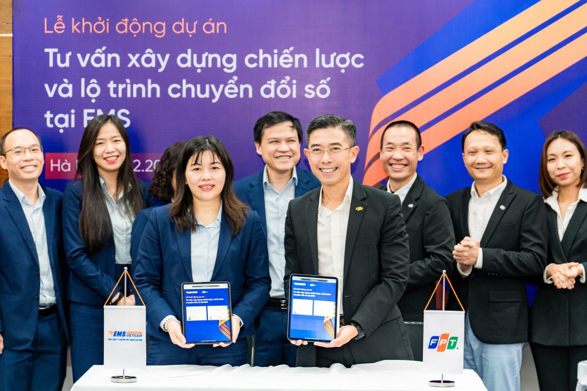 EMS Vietnam and FPT Digital officially kicked off the Digital ...