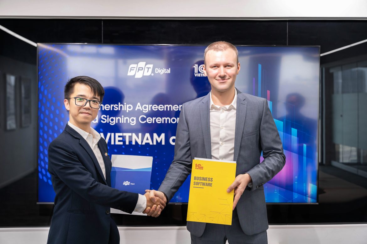 Official signing ceremony between FPT Digital and 1C Vietnam ...